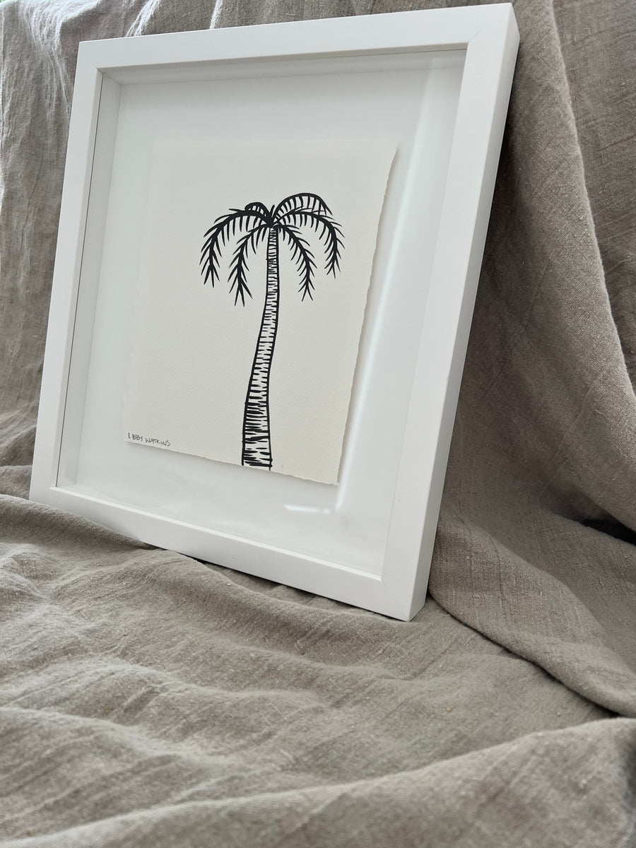 Signature Mini Ink Palm | 221003 | edition 3/15 – Libby Watkins