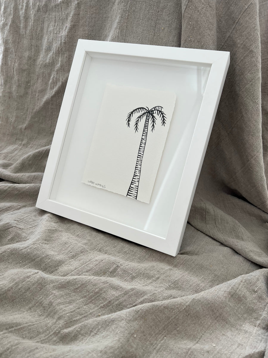 Signature Mini Ink Palm | 221005 | edition 5/15 – Libby Watkins