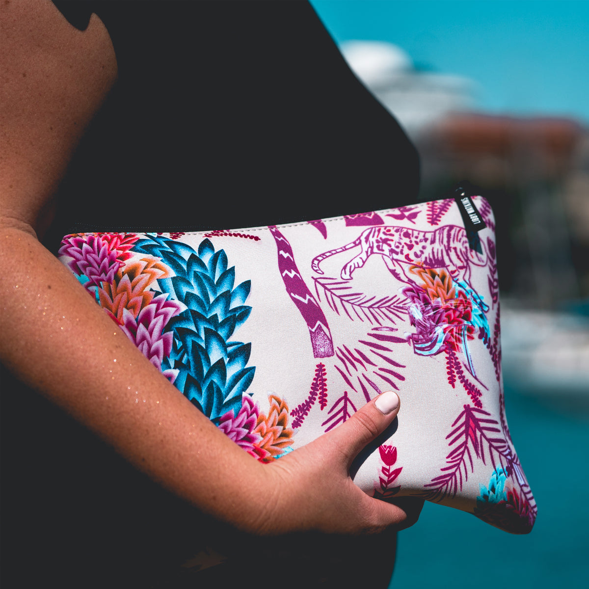 The Super Pocket in Singapore Nights- Ivory – Libby Watkins